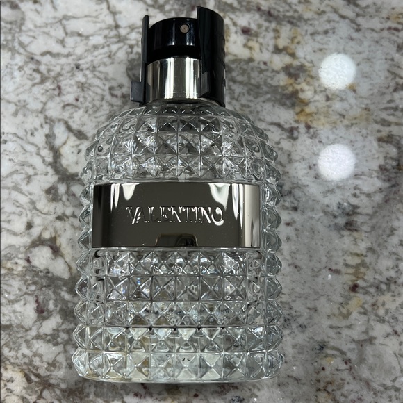 Valentino | Accents | Valentino Silver And Black Cap Crystal Glass ...